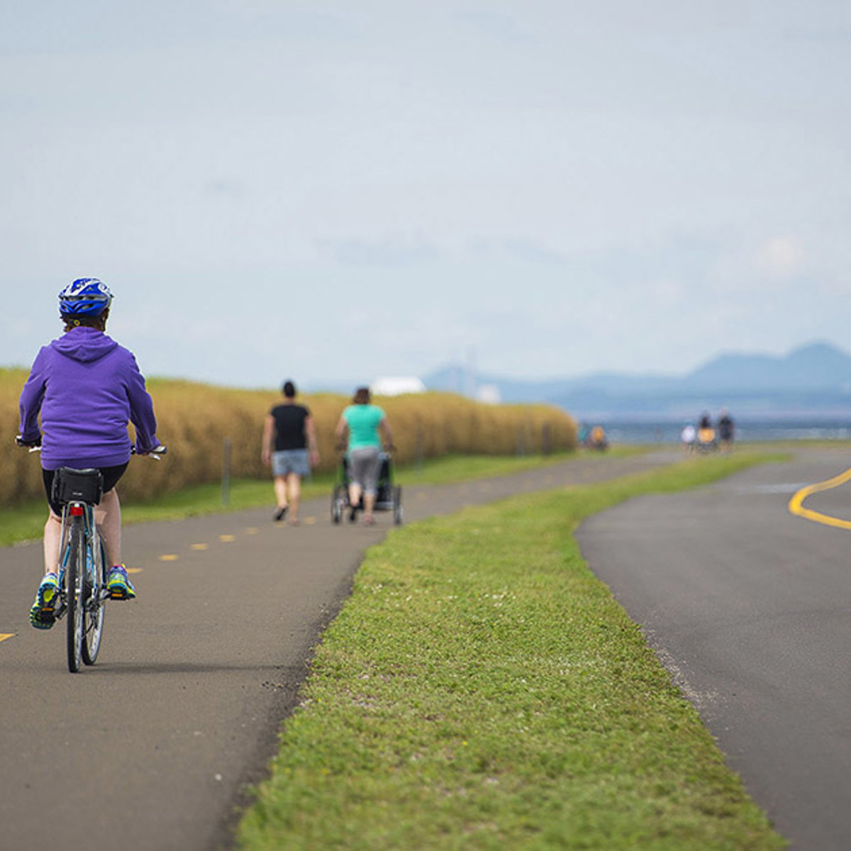 Pistes cyclables en Gaspésie